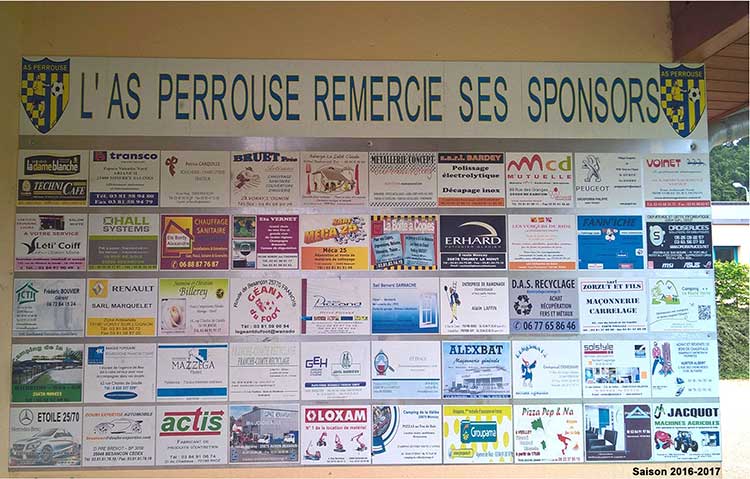 Sponsoring | AS Perrouse